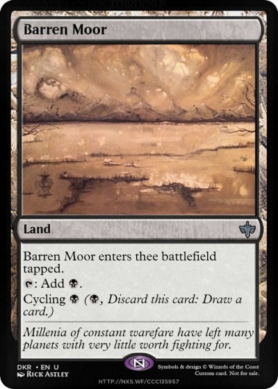 MTGNexus - Barren Moor