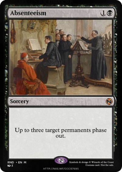MTGNexus - Absenteeism