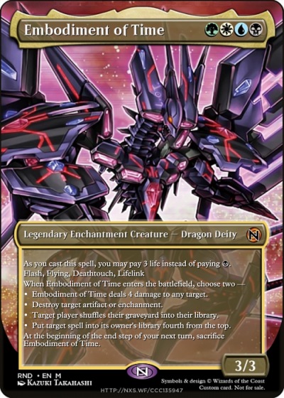 MTGNexus - Embodiment of Chaos // Embodiment of Time