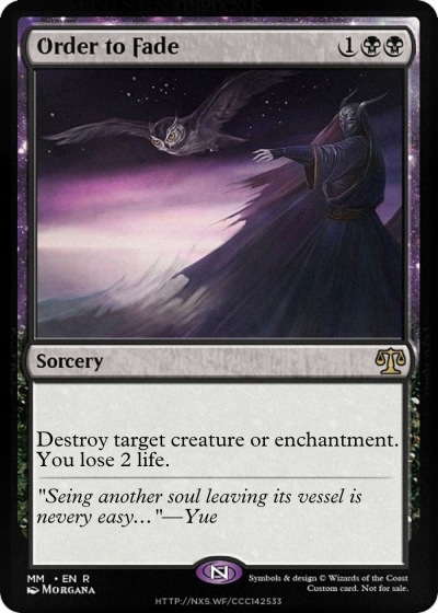 MTGNexus - Order to Fade