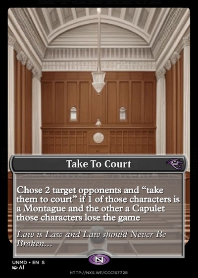 MTGNexus - Take To Court