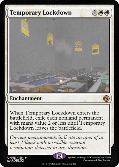 MTGNexus - Temporary Lockdown