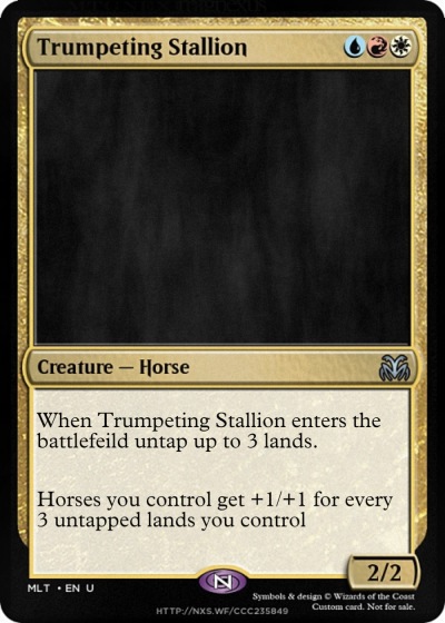 MTGNexus - Trumpeting Stallion