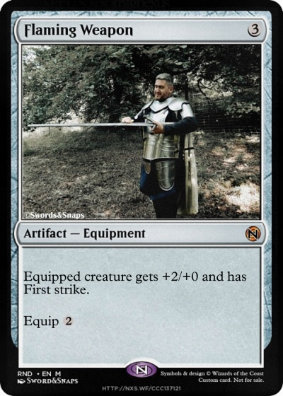 MTGNexus - Flaming Weapon