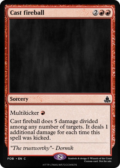 MTGNexus - Cast fireball