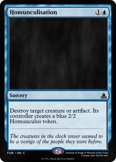 MTGNexus - Homunculisation