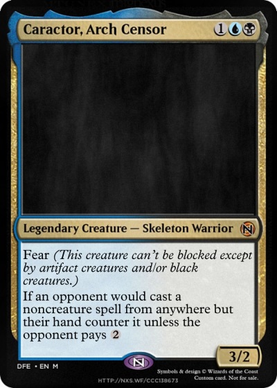 MTGNexus - Caractor, Arch Censor