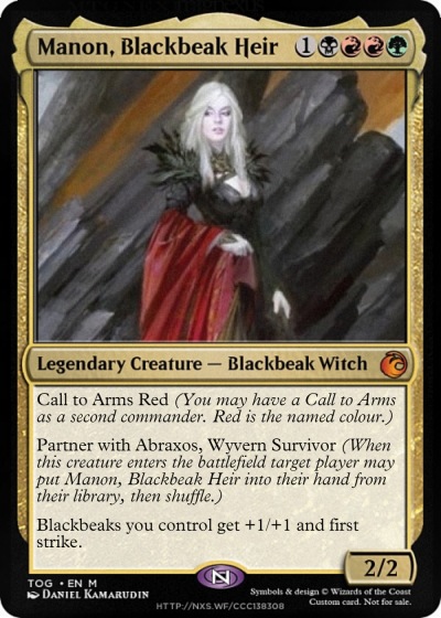 MTGNexus - Manon, Blackbeak Heir
