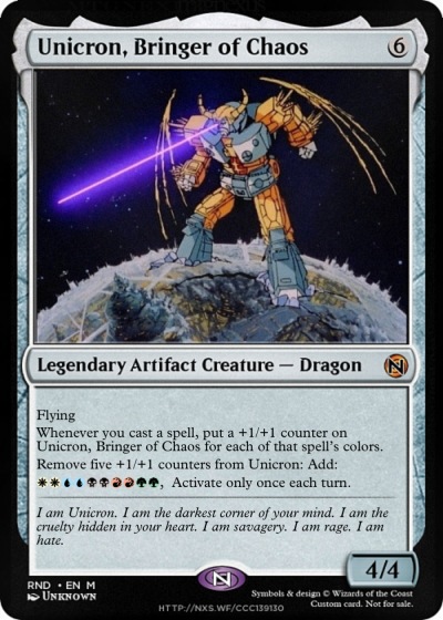 MTGNexus - Unicron, Bringer of Chaos