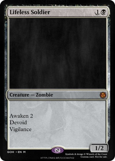 MTGNexus - Lifeless Soldier