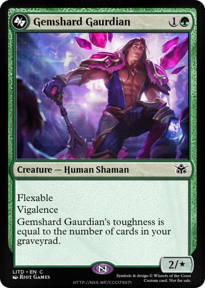 MTGNexus - Gemshard Gaurdian // Gemshard Vindicator