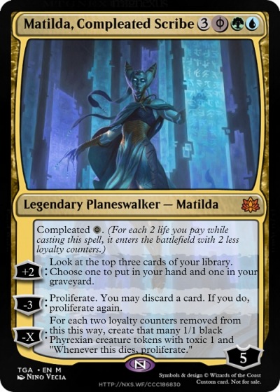 MTGNexus - Matilda, Compleated Scribe