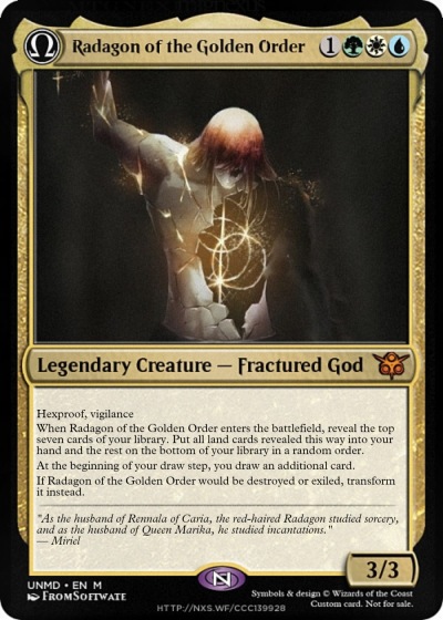MTGNexus - Radagon of the Golden Order // Queen Marika the Eternal