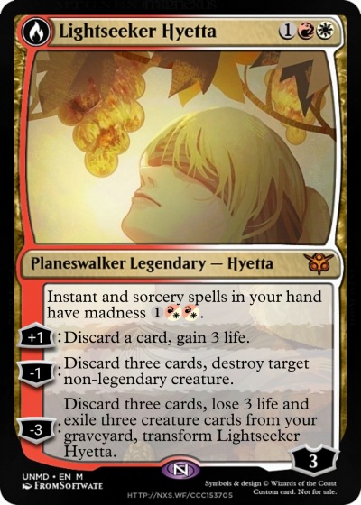 MTGNexus - Lightseeker Hyetta // Age of the Frenzied Flame