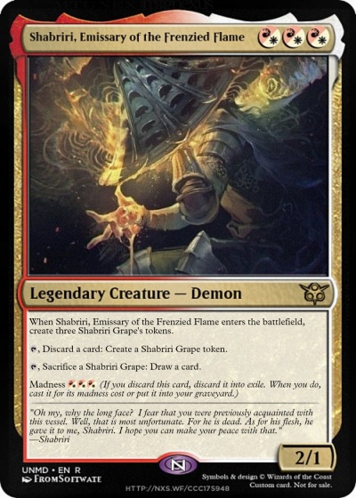 MTGNexus - Shabriri, Emissary of the Frenzied Flame