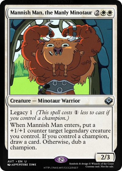 MTGNexus - Mannish Man, the Manly Minotaur