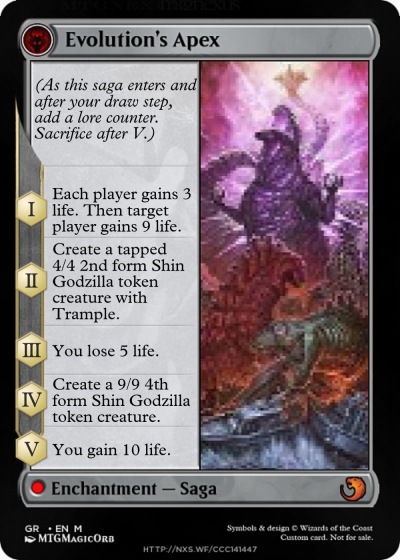 MTGNexus - Shin Godzilla // Evolution's Apex