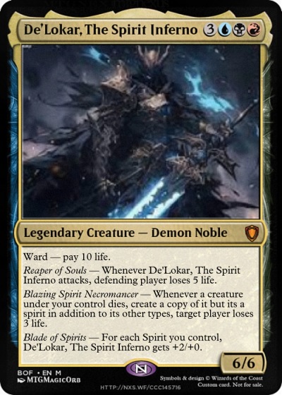 MTGNexus - De'Lokar, The Spirit Inferno