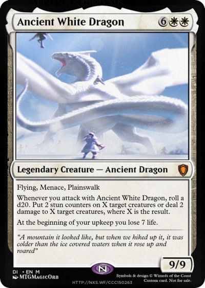 MTGNexus - Ancient White Dragon