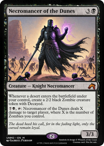 MTGNexus - Necromancer of the Dunes