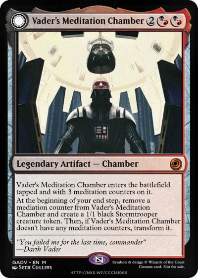 MTGNexus - Vader's Meditation Chamber // Darth Vader, Dark Lord