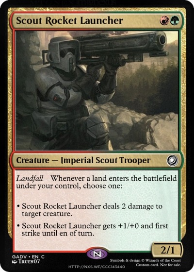 MTGNexus - Scout Rocket Launcher