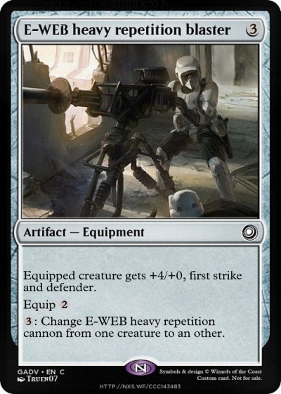 MTGNexus - E-WEB heavy repetition blaster