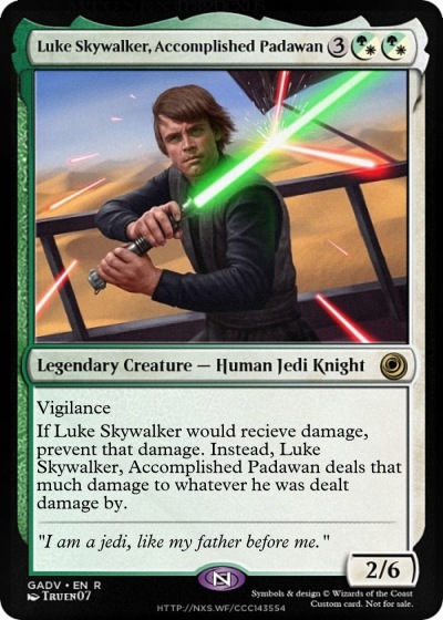 MTGNexus - Luke Skywalker, Accomplished Padawan
