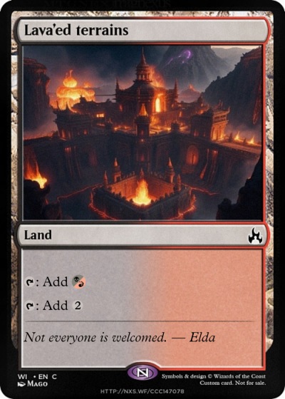 MTGNexus - Lava'ed terrains