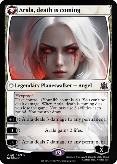 MTGNexus - Arala, defiant form // Arala, death is coming