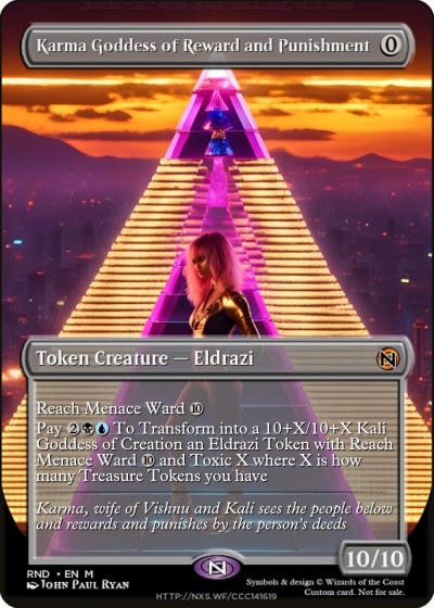MTGNexus - Karma Goddess of Reward and Punishment // Kali Goddess of Creati