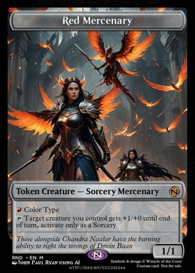 MTGNexus - Red Mercenary