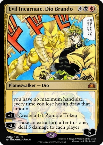 MTGNexus - Evil Incarnate, Dio Brando