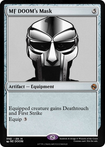 MTGNexus - MF DOOM's Mask