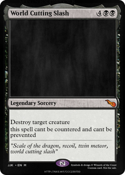MTGNexus - World Cutting Slash