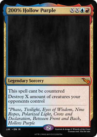 MTGNexus - 200% Hollow Purple