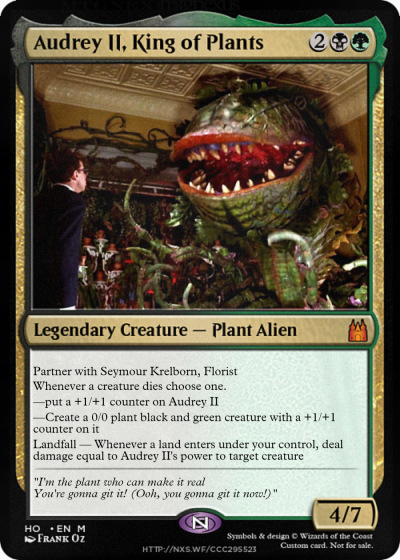 MTGNexus - Audrey II, King of Plants
