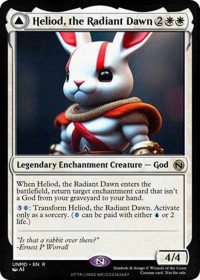 MTGNexus - Heliod, the Radiant Dawn // Heliod, the Warped Eclipse