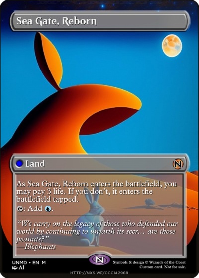 MTGNexus - Sea Gate Restoration // Sea Gate, Reborn