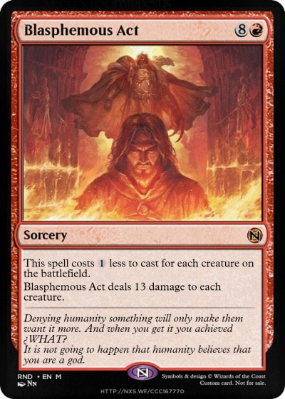 MTGNexus - Blasphemous Act