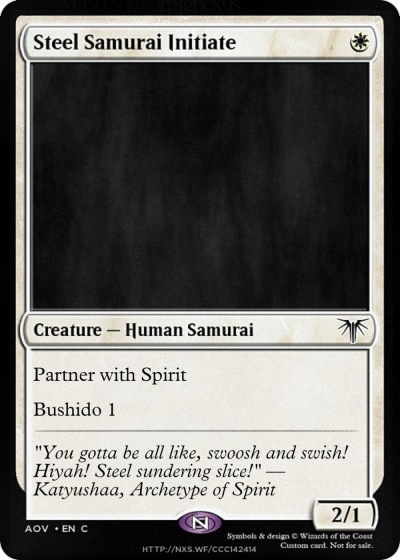 MTGNexus - Steel Samurai Initiate