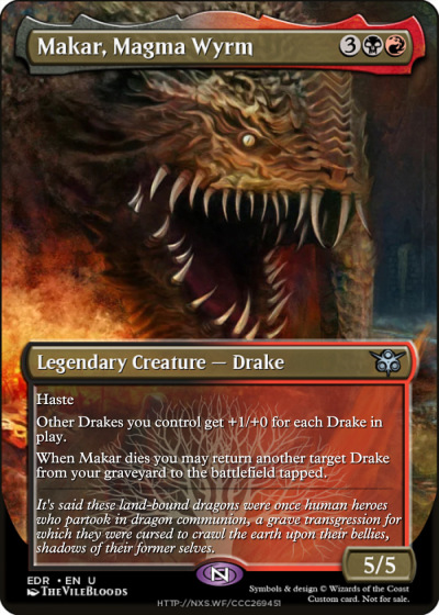 MTGNexus - Makar, Magma Wyrm