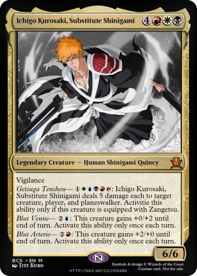 MTGNexus - Ichigo Kurosaki, Substitute Shinigami