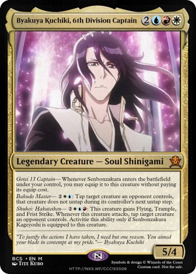 MTGNexus - Byakuya Kuchiki, 6th Division Captain