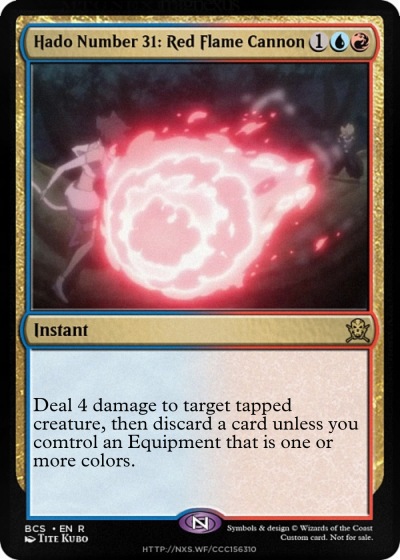 MTGNexus - Hado Number 31: Red Flame Cannon