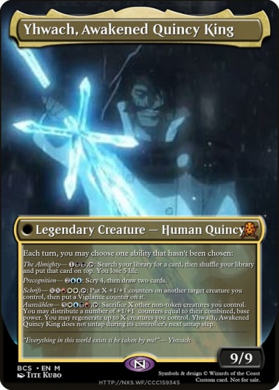 MTGNexus - Yhwach, Confined Quincy King // Yhwach, Awakened Quincy King
