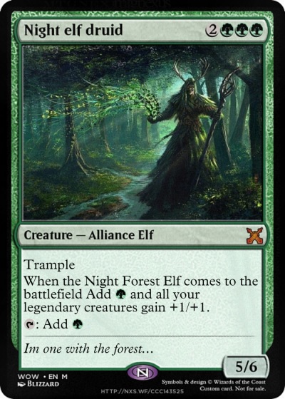 MTGNexus - Night Forest elf