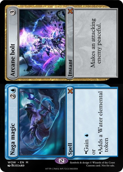 MTGNexus - Naga magic // Arcane bolt