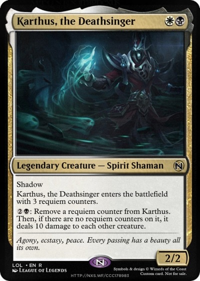MTGNexus - Karthus, the Deathsinger