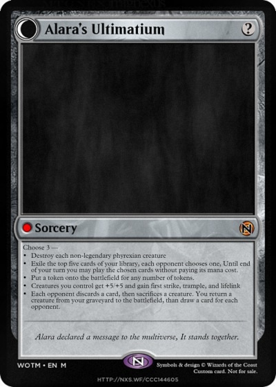 MTGNexus - Invasion of Alara // Alara's Ultimatium